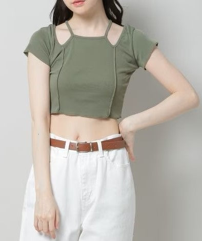 CUT OUT CROP TOP – ALAND USA