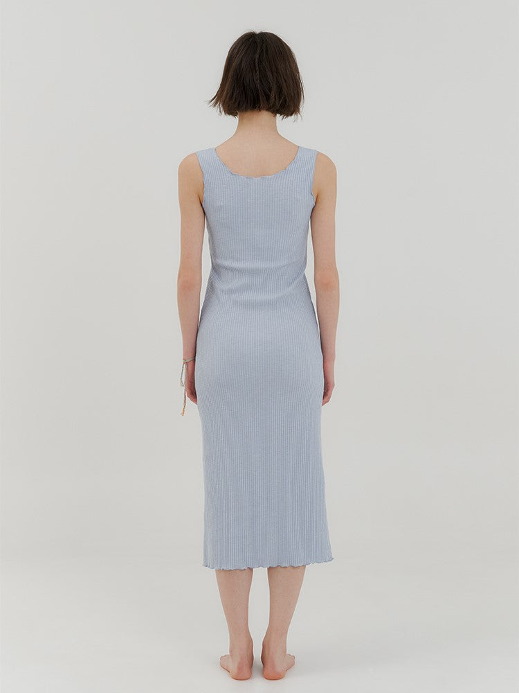 MERROW EDGE SLEEVELESS DRESS – ALAND USA