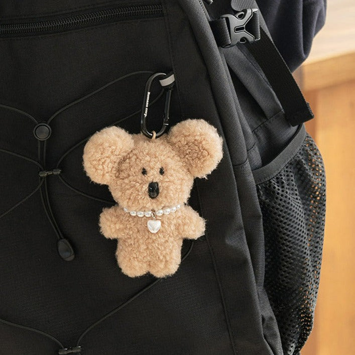 BRUNCH BROTHER BOUCLE KEYRING 13000_COCO BROWN – ALAND USA