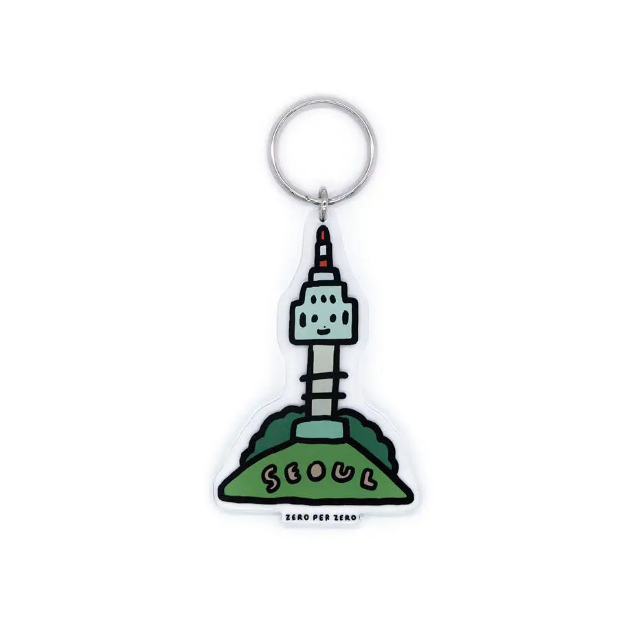 STANDUP KEYRING SEOUL TOWER 2M – ALAND USA