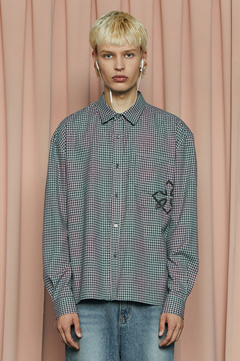 SYMBOL CHECK SHIRT – ALAND USA